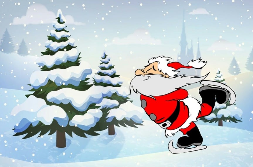Ice Skate with Santa at Kansas City Ice Rinks - Kansas City on the Cheap